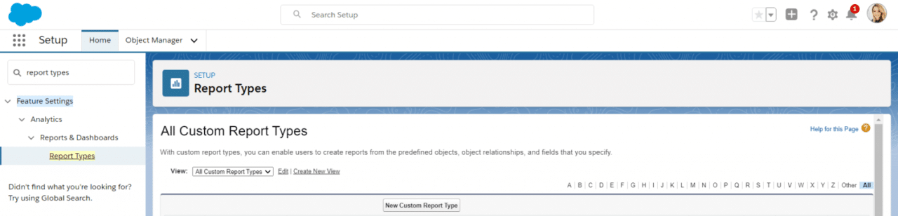 How to Create a Salesforce Custom Report Type - Inspire Planner