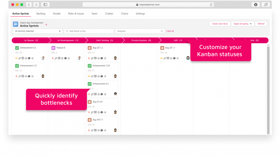 Inspire Planner - Salesforce Project Management App